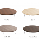 Archie Coffee Table Premium Wood Top - Coffee Tables - Dzine Furnishing ...