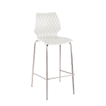 Honeycomb Stool Chrome Legs - Stools - Dzine Furnishing Solutions Ltd