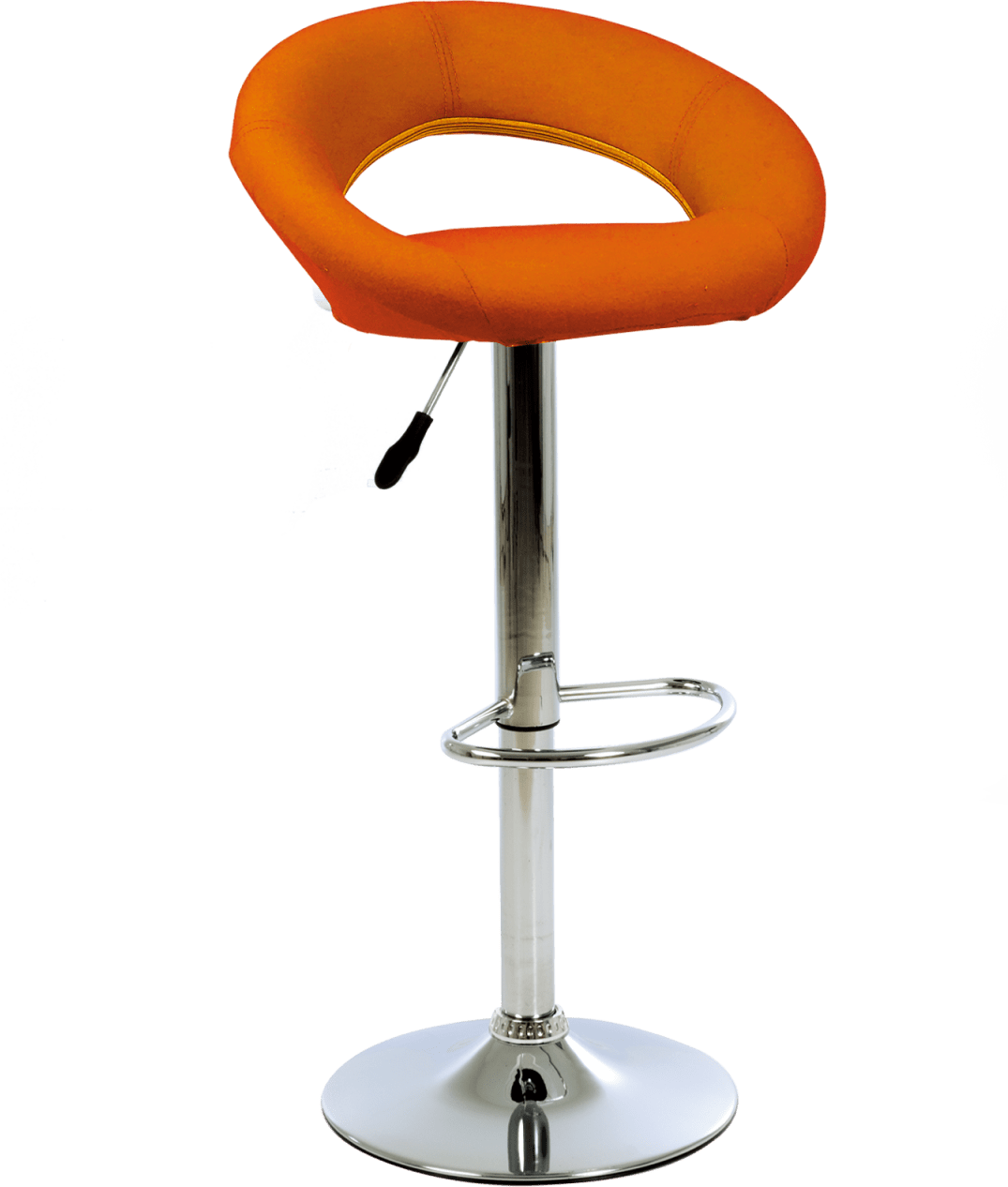 Polo Stool Single Stem Wool Seat - Stools - Dzine Furnishing Solutions Ltd