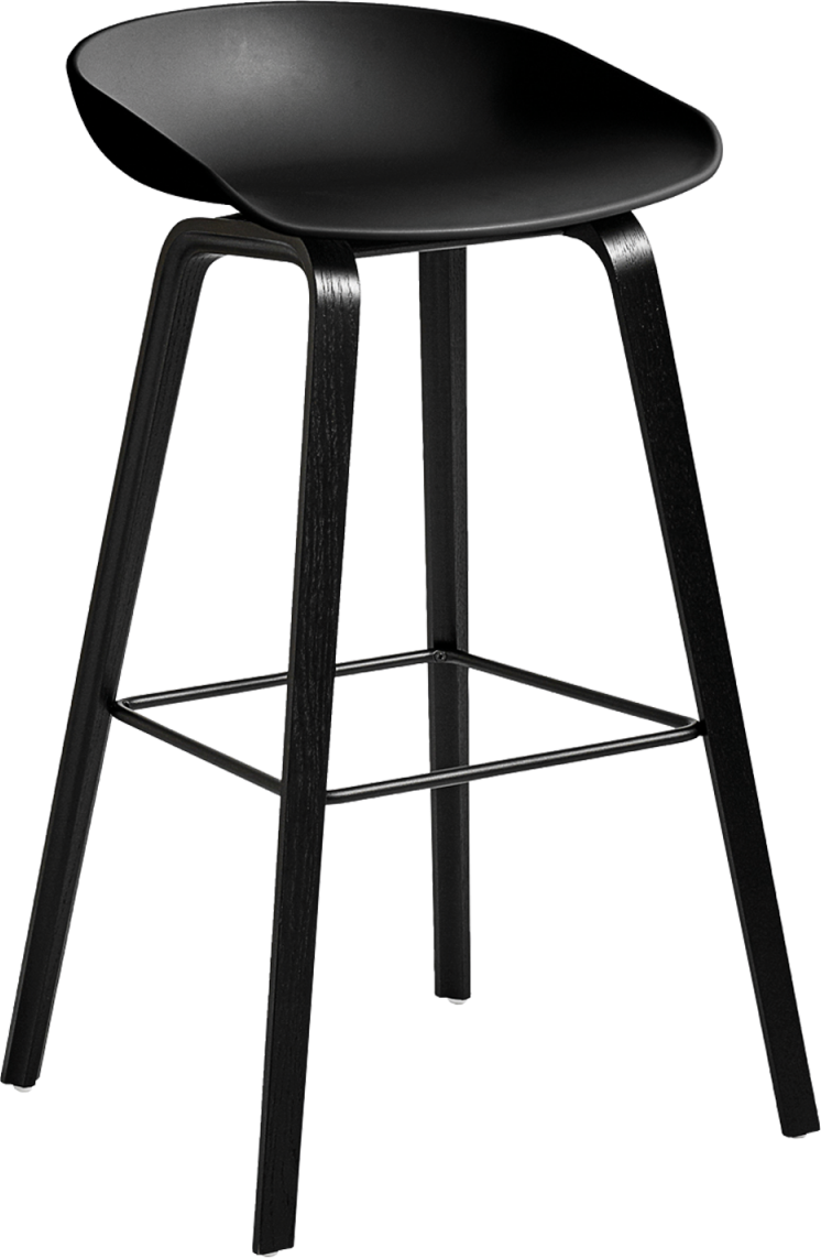 Equator Stool - All Black - Stools - Dzine Furnishing Solutions Ltd
