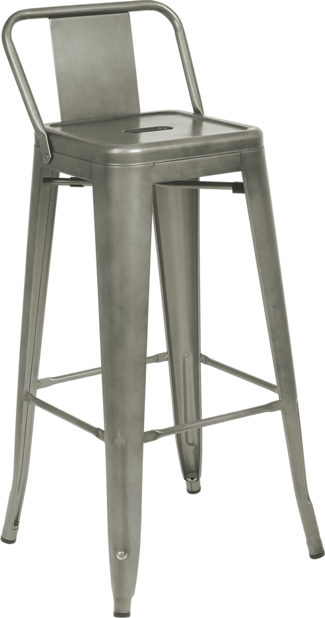 Tolix Mid Back Stool - Stools - Dzine Furnishing Solutions Ltd