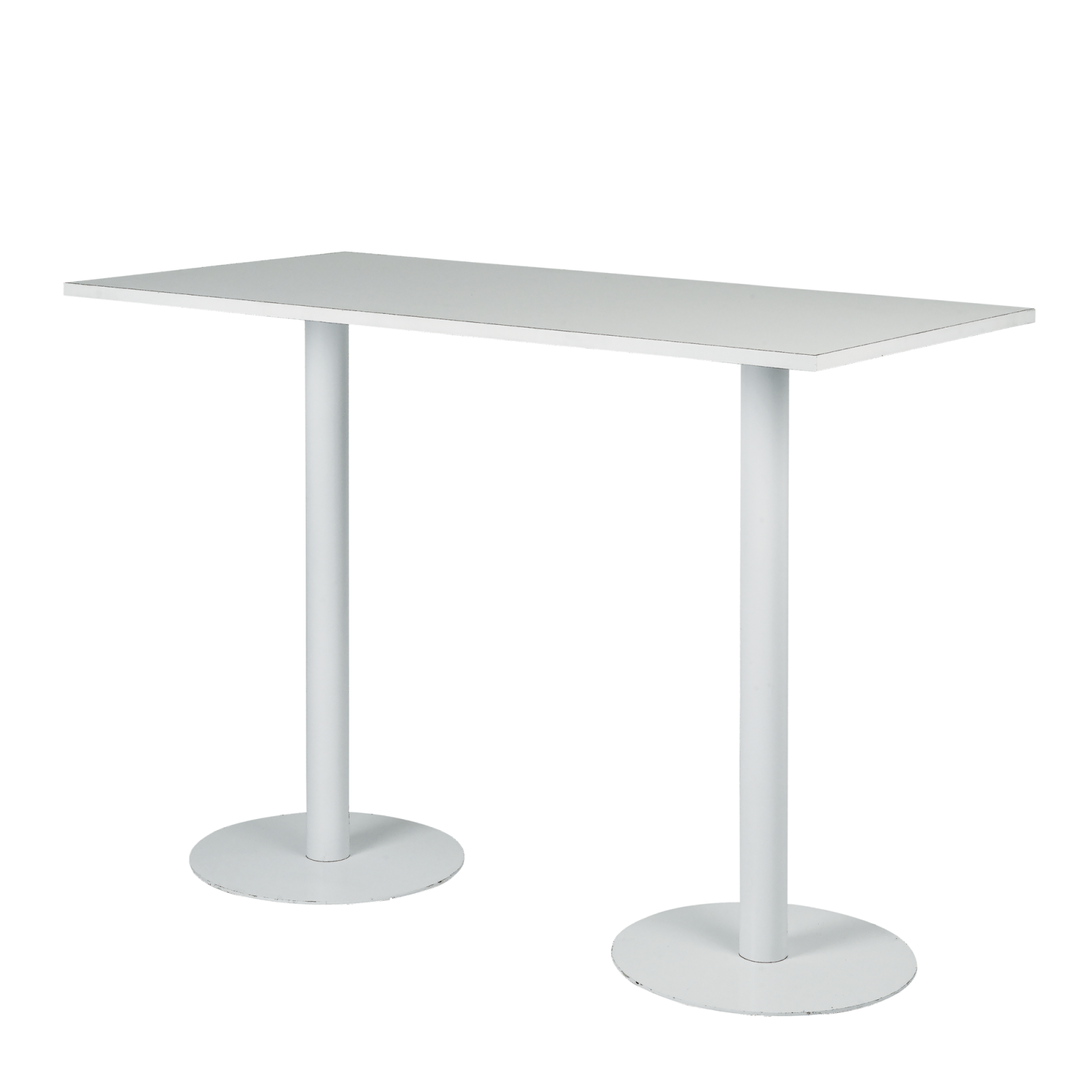 Genoa Dual Bar Table White Legs - Bar Tables - Dzine Furnishing ...