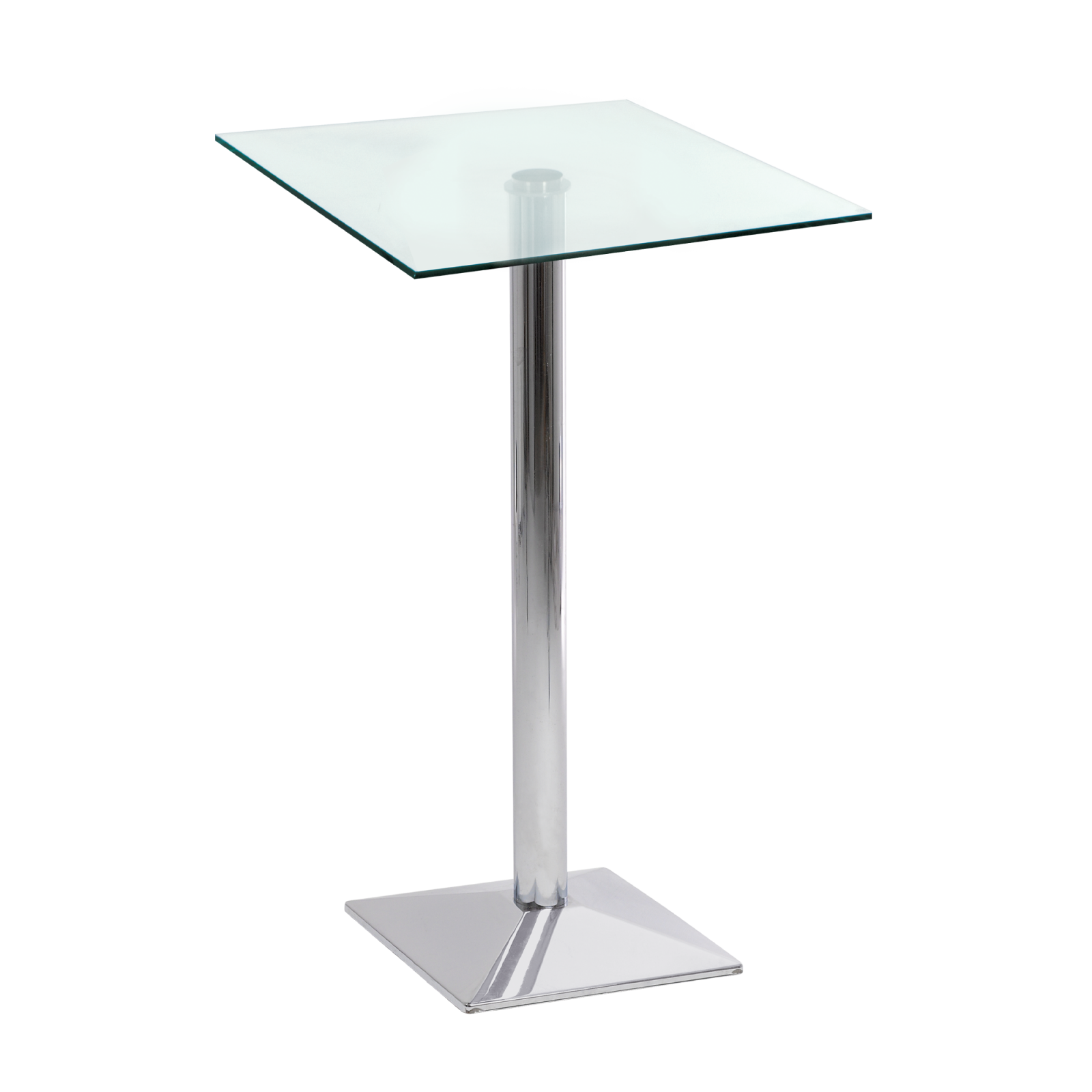 Rome Square Glass Top Bar Table - Bar Tables - Dzine Furnishing ...