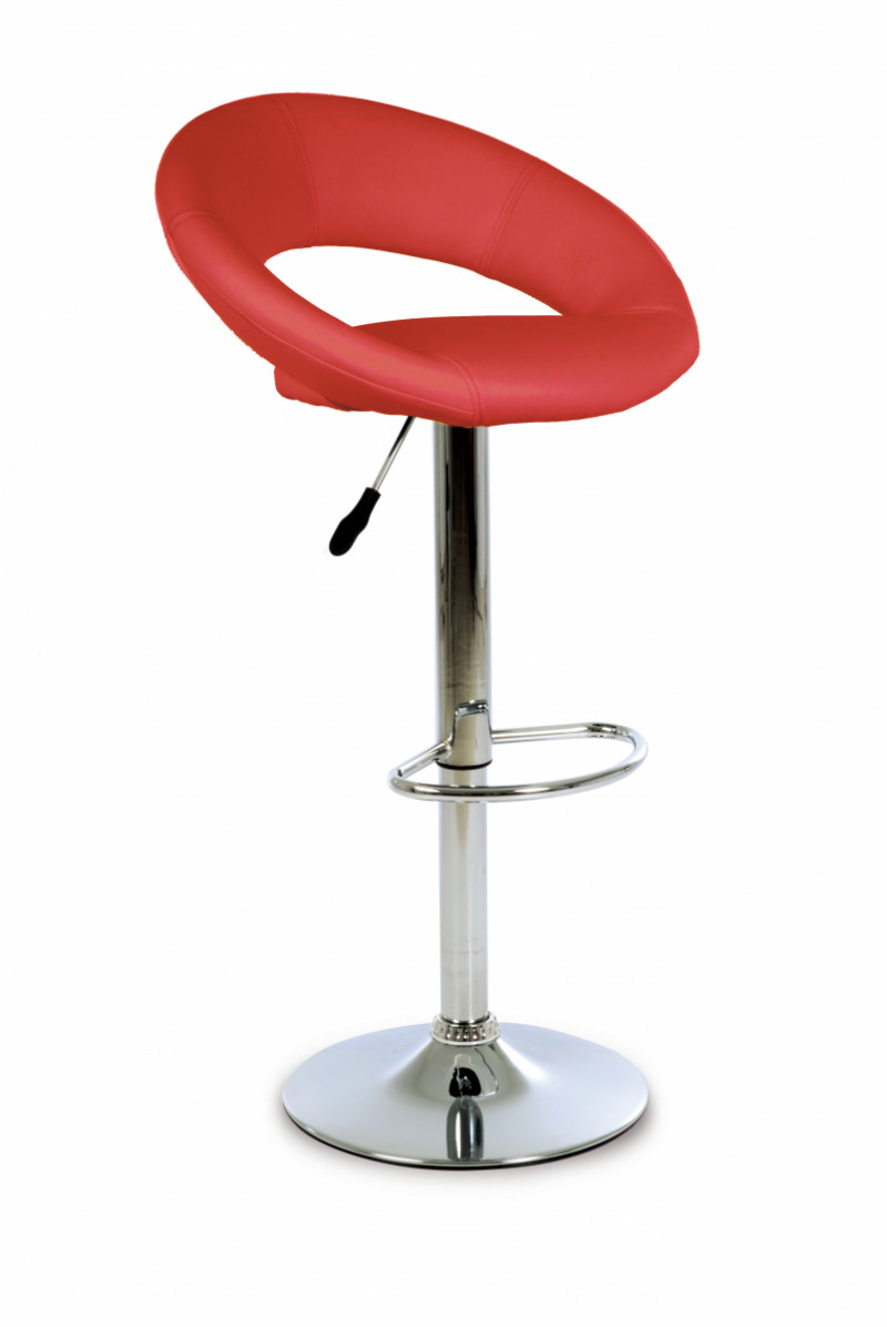 Polo Stool Single Stem Vinyl Seat - Stools - Dzine Furnishing Solutions Ltd