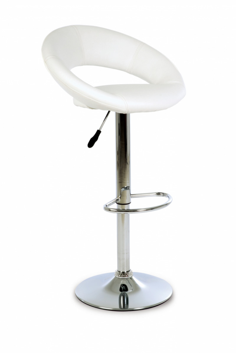 Polo Stool Single Stem Vinyl Seat - Stools - Dzine Furnishing Solutions Ltd